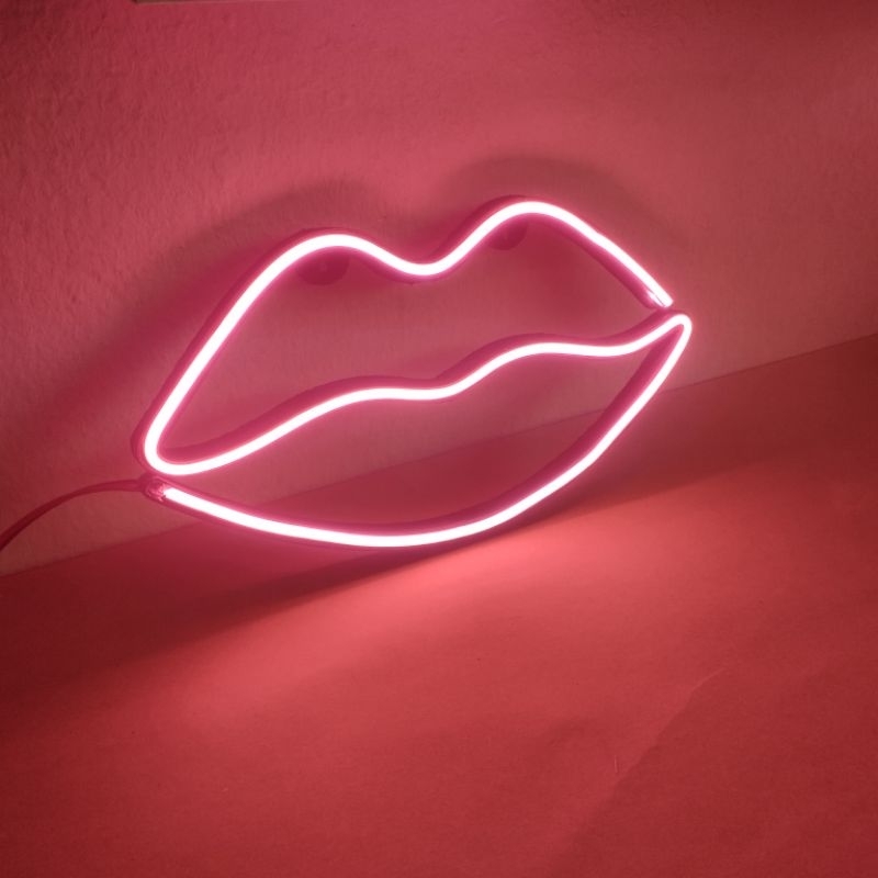 Boca Luminária LED Neon | Shopee Brasil