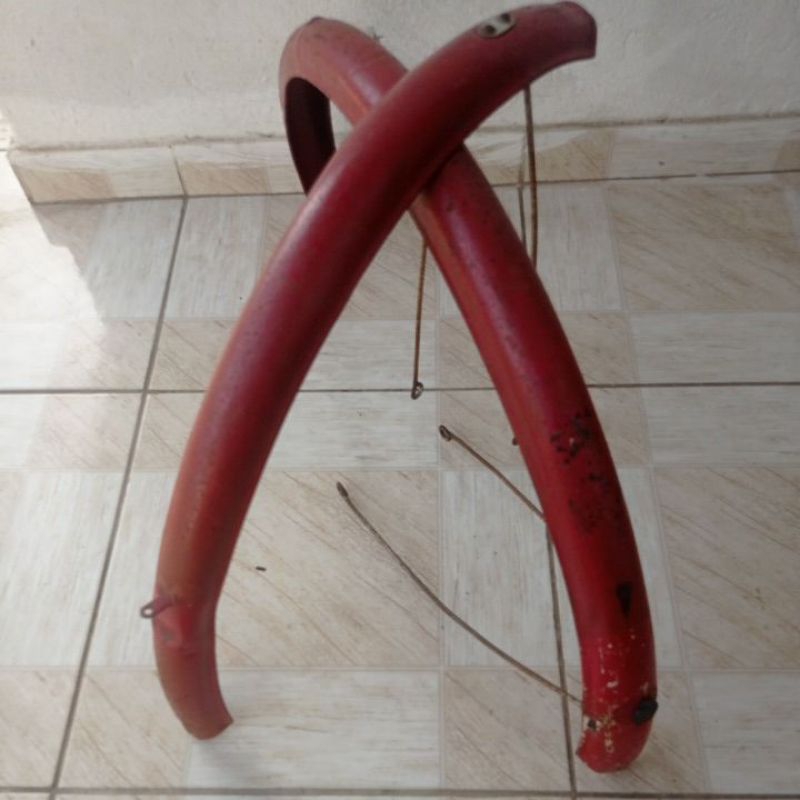 par de paralamas original bicicleta inglesa aro 28 | Shopee Brasil