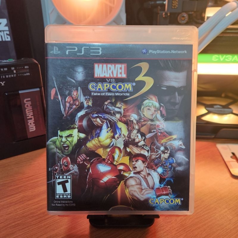 Marvel vs Capcom 3 original Sony Playstation 3 PS3 | Shopee Brasil