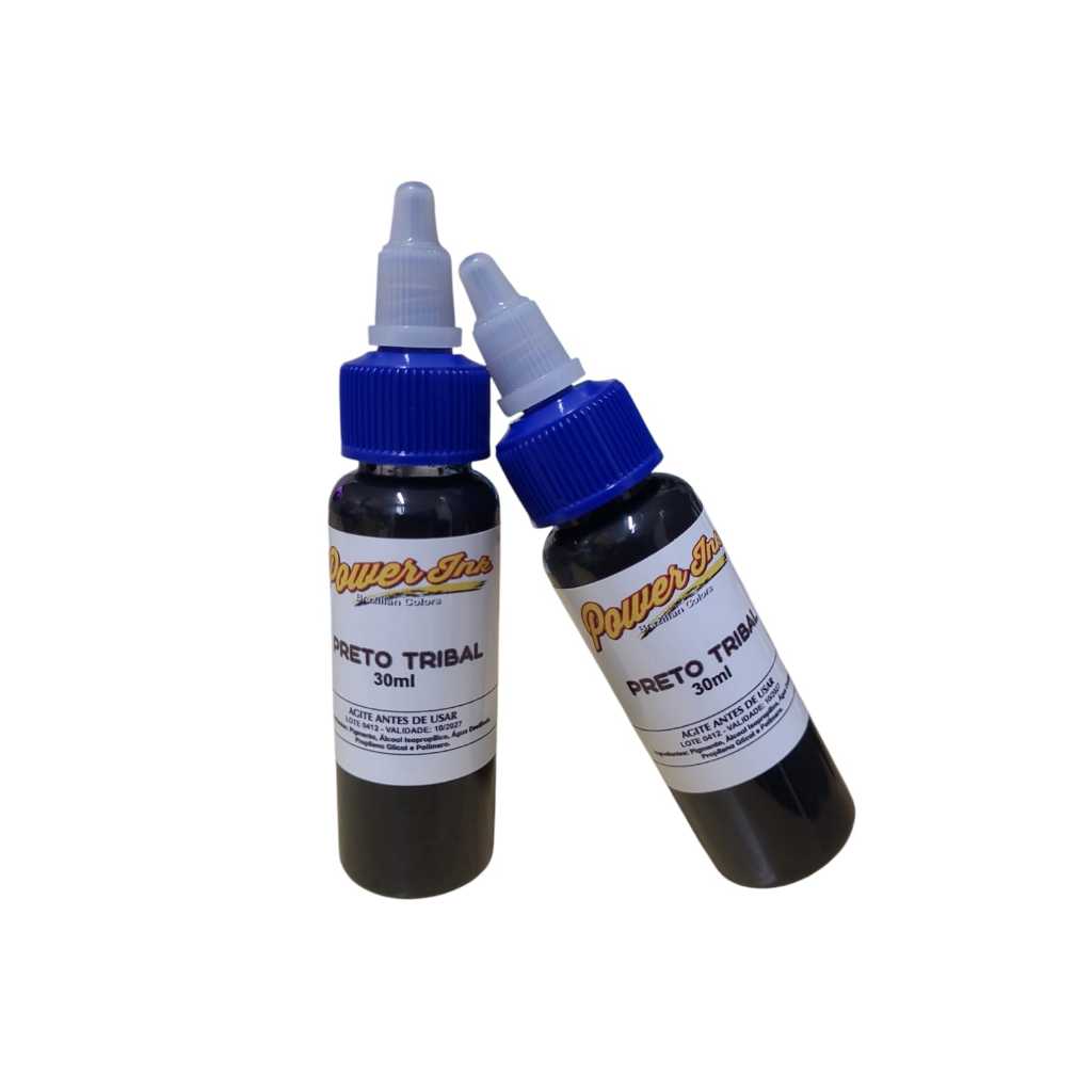 Tinta Tatuagem Triple Black 30ml Powerink | Shopee Brasil