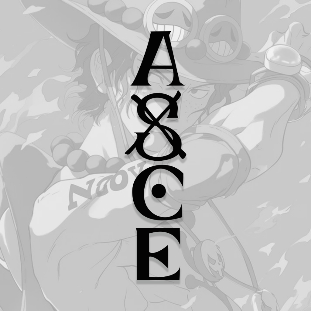 Adesivo Portgas D. Ace One Piece Asce Gabinete Básico One Piece Anime ...