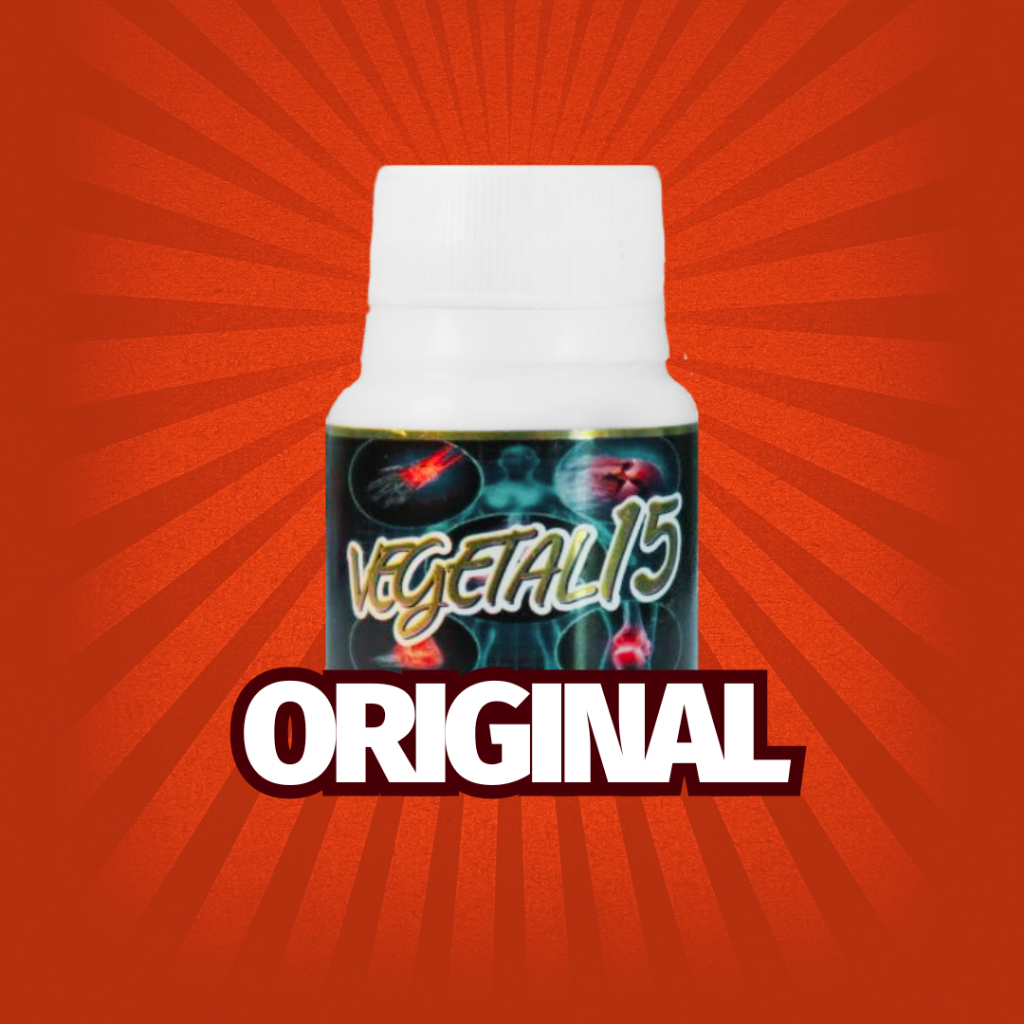 Vegetal 15 ORIGINAL - Kit 100 Frascos | Shopee Brasil