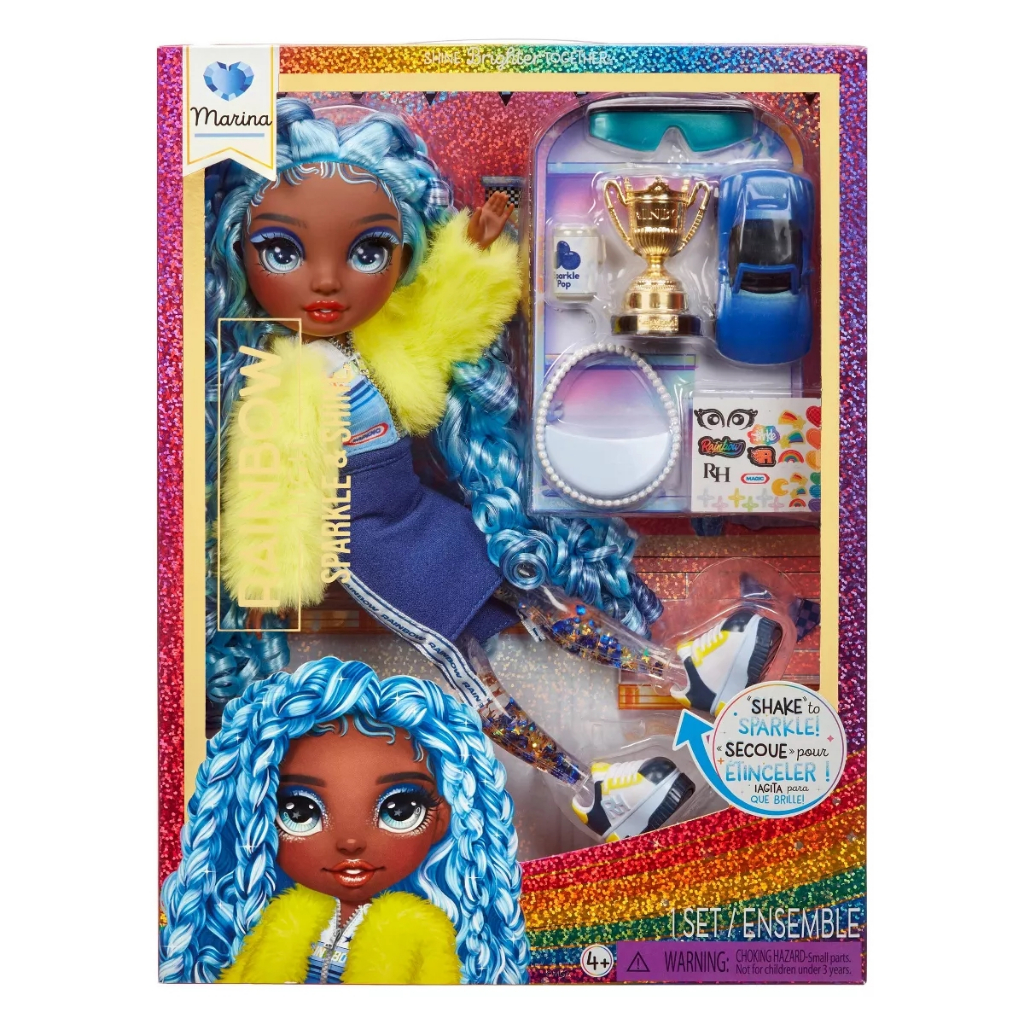Boneca Rainbow High Sparkle And Shine Marina Fashion Doll | Shopee Brasil