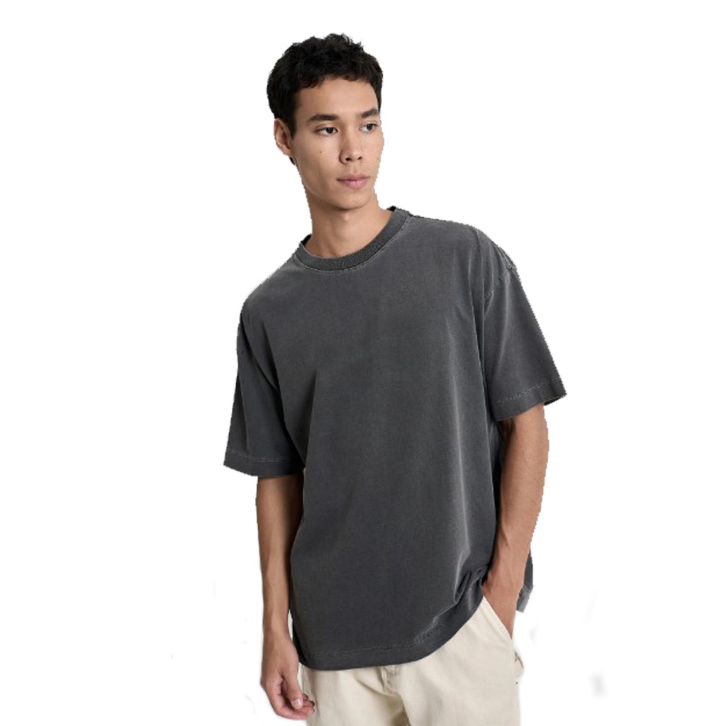 Camiseta Oversized Boxy Fit Basica Streetwear Lisa | Shopee Brasil