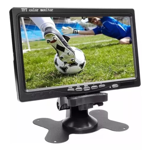 Monitor Lcd 7° Polegadas Tft Color com Controle | Shopee Brasil