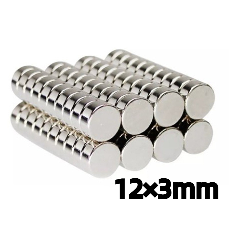 Ima de Neodimio 12 x 3 mm 20 peças | Shopee Brasil