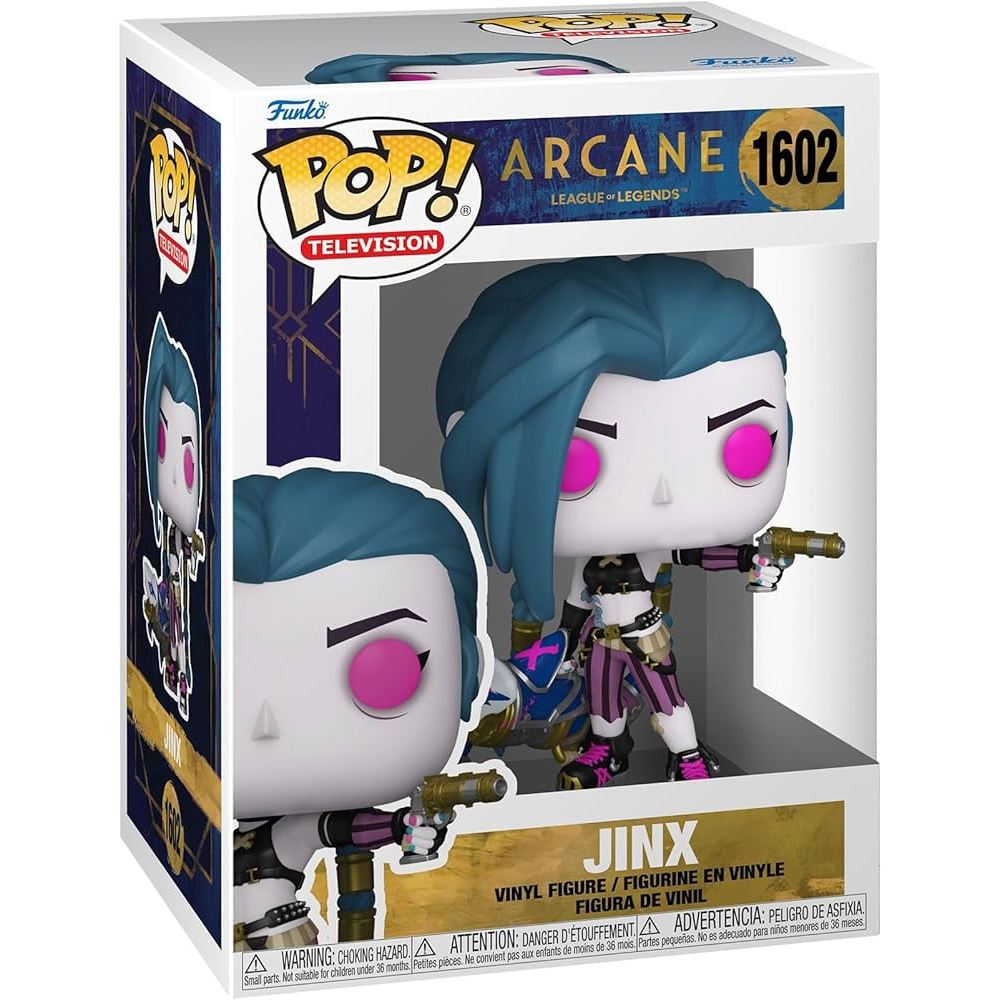 Jinx 1602 Funko Pop Original Arcane - League Of Legends | Shopee Brasil