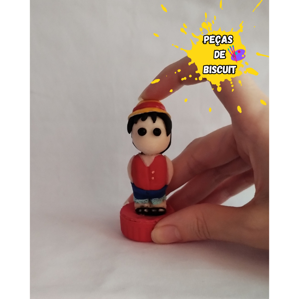 Miniatura Colecionável Luffy (One Piece) - Artesanal | Shopee Brasil