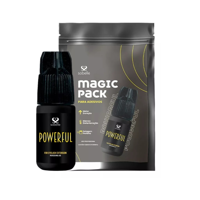 Cola Adesivo Sobelle Powerful Para Extensão De Cílios 3ml | Shopee Brasil