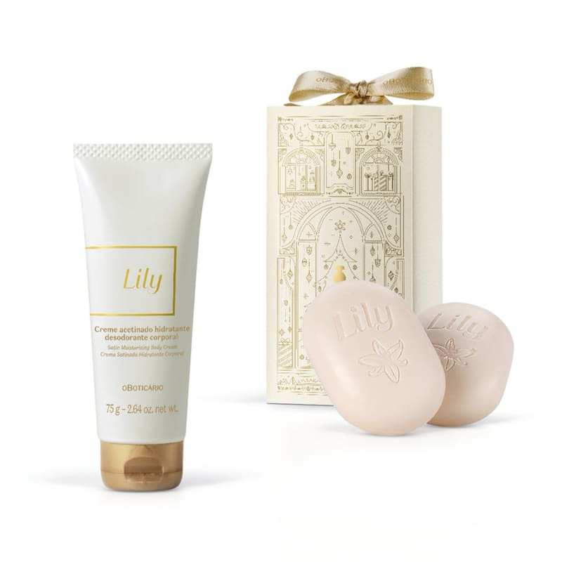 Kit Presente Lily Cuidados 3 itens | Shopee Brasil