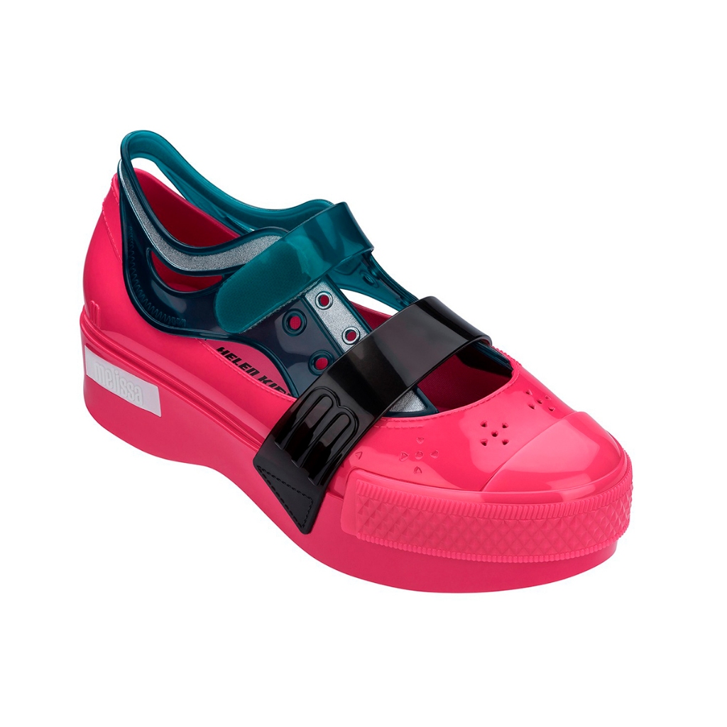 Tênis Melissa Core + Helen Kirkum Rosa e Preto Tamanho 40 | Shopee Brasil