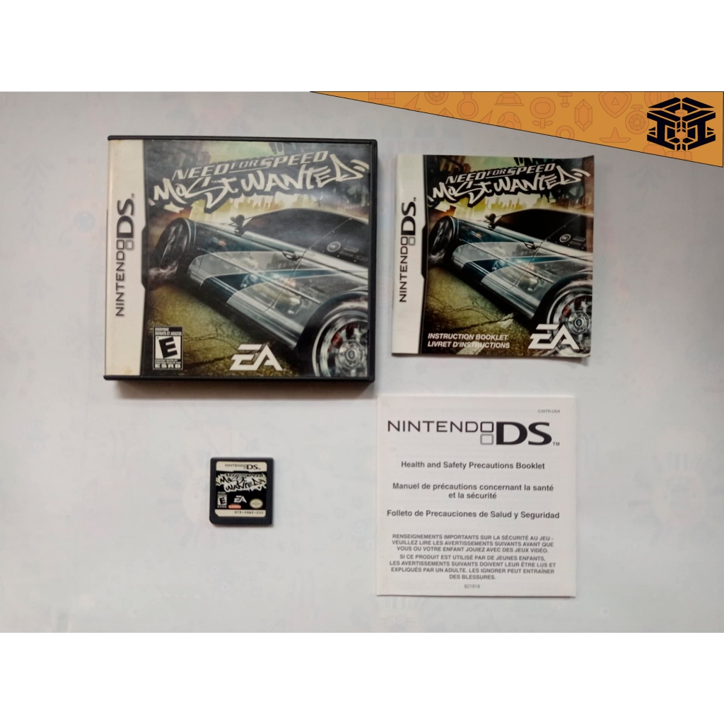 Need for Speed Most Wanted Nintendo DS Original Funcionando ...