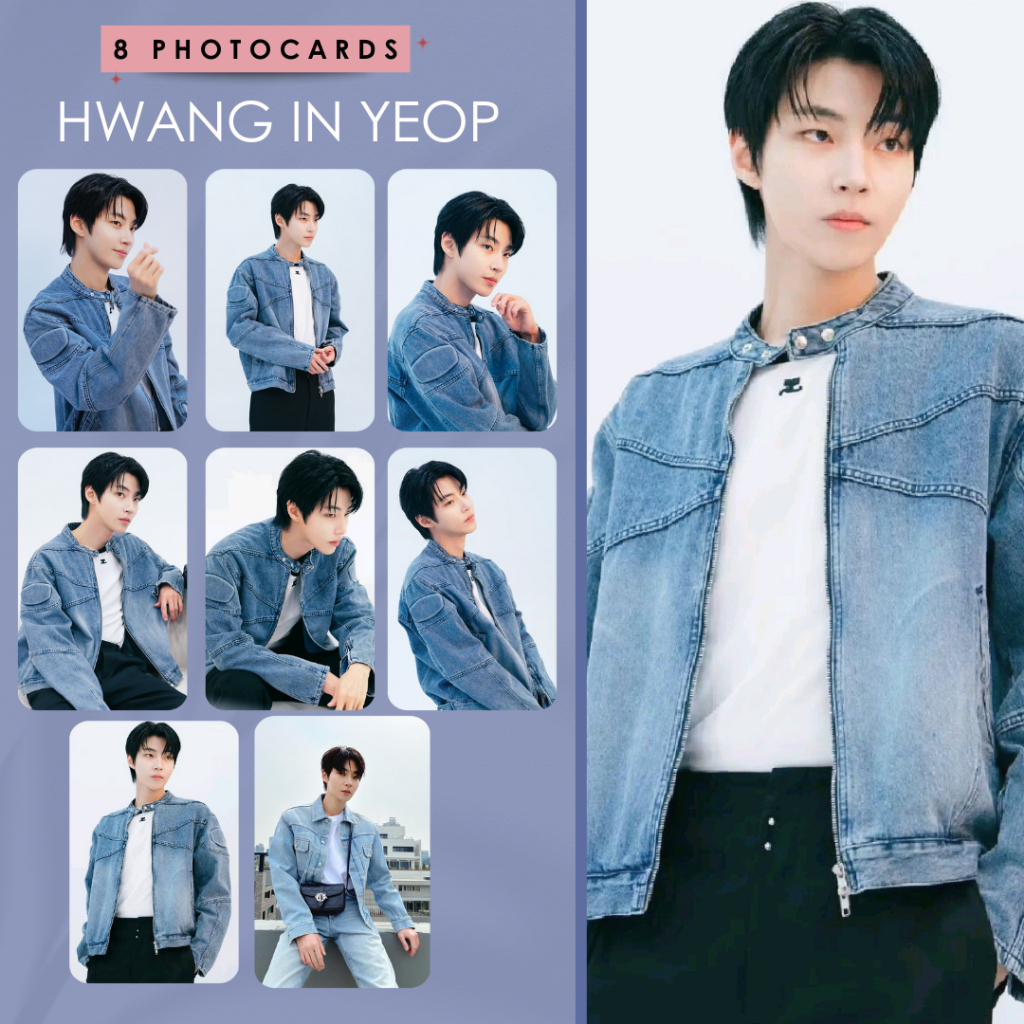 HWANG IN YEOP - MAGAZINE: 8 CARDS / OPPA, TRUE BEAUTY, SEONJUN, KDRAMA, DORAMA | Shopee Brasil