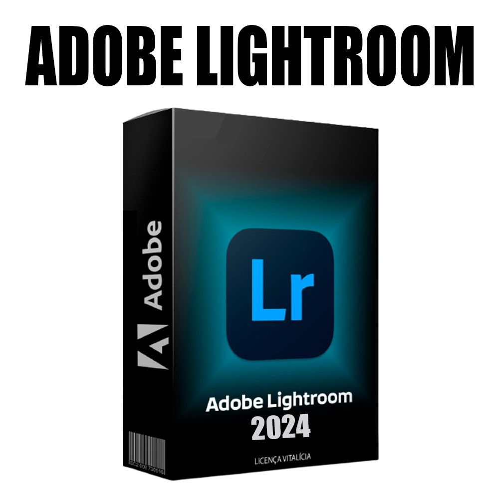Adobe Lightroom 2024 / Licença Permanente / Notebook, PC e DVD [ENVIO ...