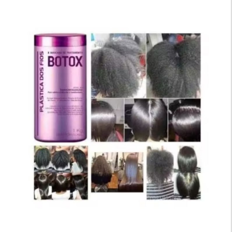 Botox Capilar Profissional Plástica dos Fios 1kg | Shopee Brasil
