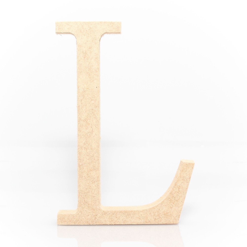 Letra em MDF - 12 cm CRU | Shopee Brasil