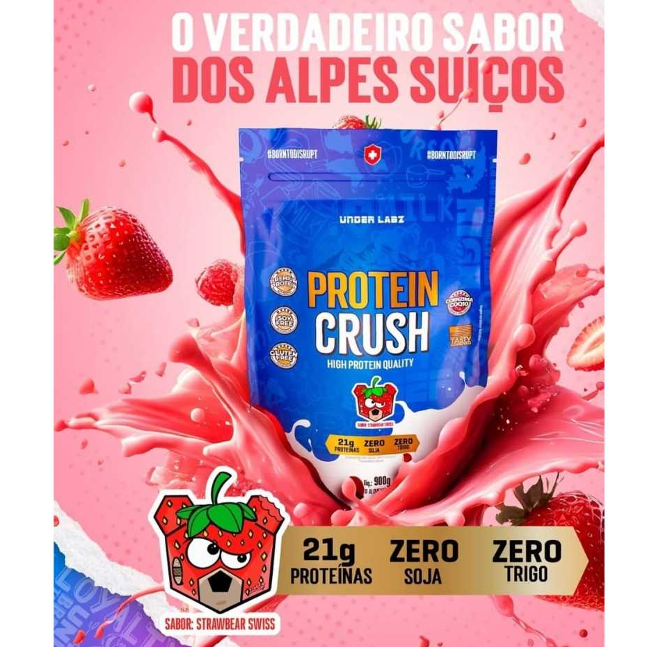 Whey 100% Protein Crush 900g Under Labz | Shopee Brasil