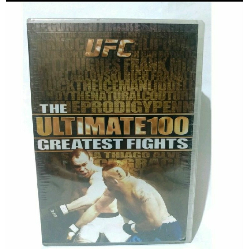 Dvd Ufc - 100 Greatest Fights | Shopee Brasil
