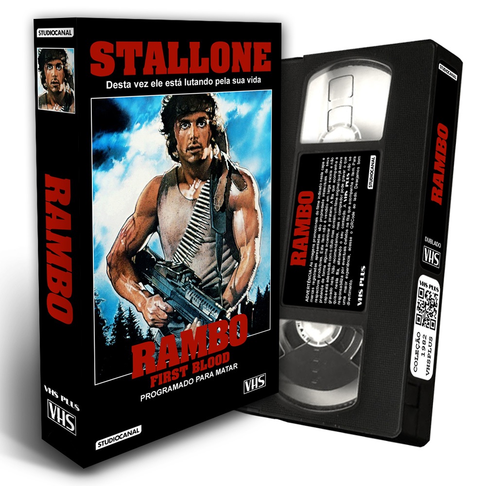 VHS Rambo | Shopee Brasil