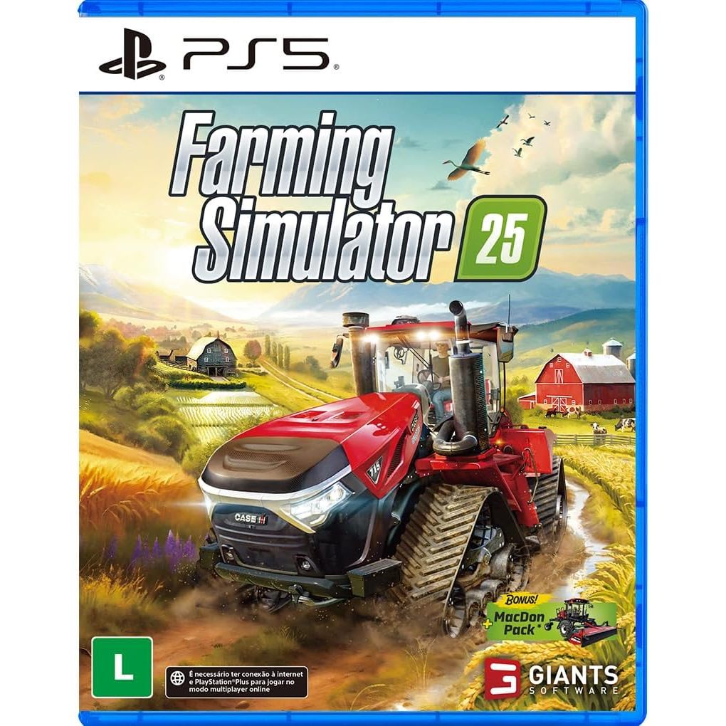 Farming Simulator 2025 PS5 Midia fisica | Shopee Brasil
