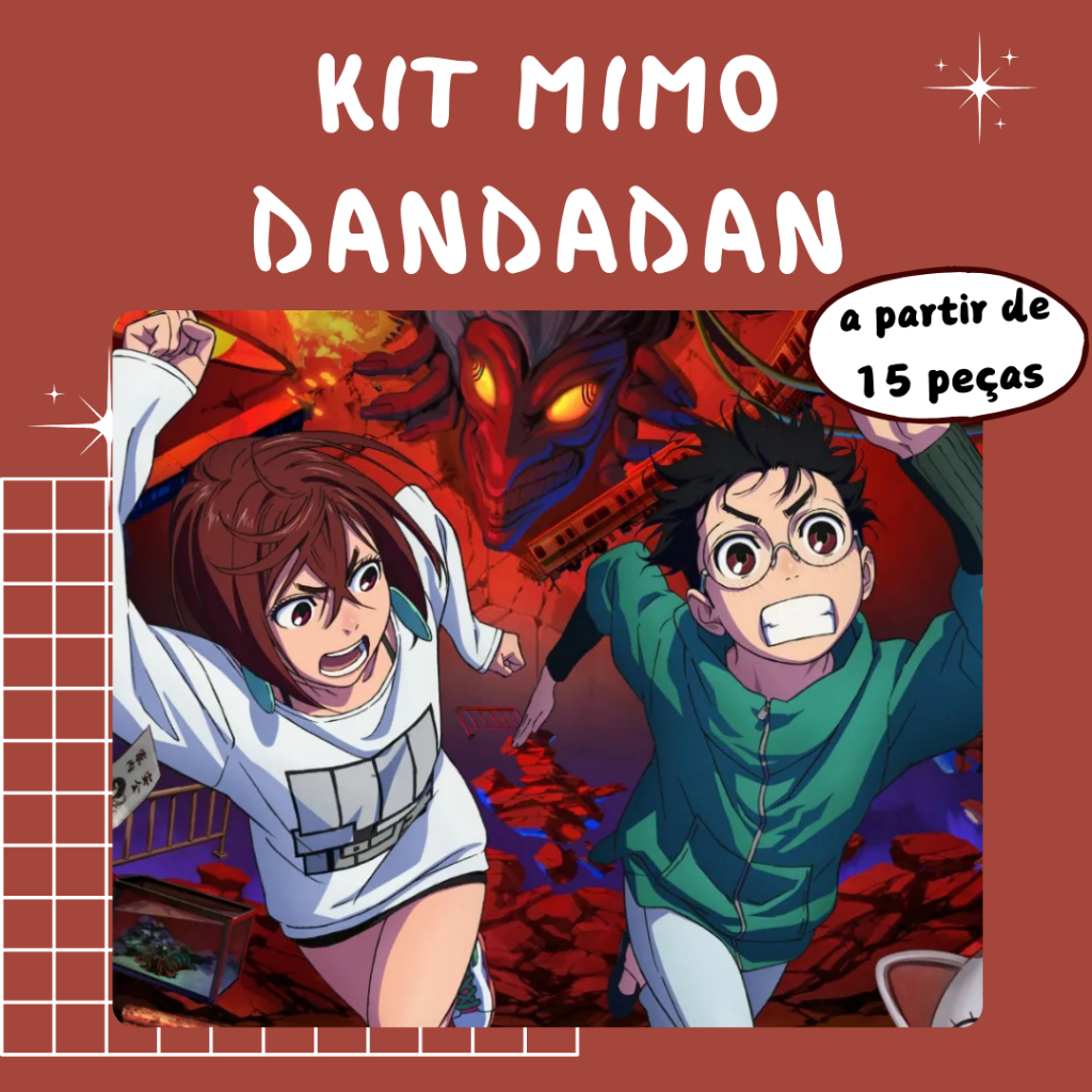 Kit mimo anime DANDADAN - a partir de 15 peças - DANDADANpersonalizado ...