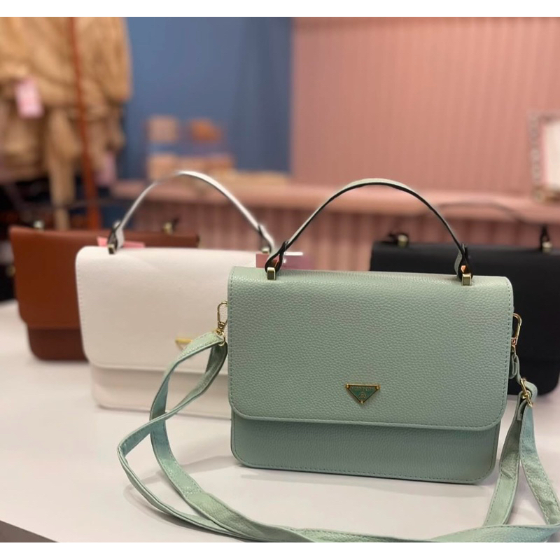 Bolsa Transversal Feminina e Carteira Miss Dong | Shopee Brasil
