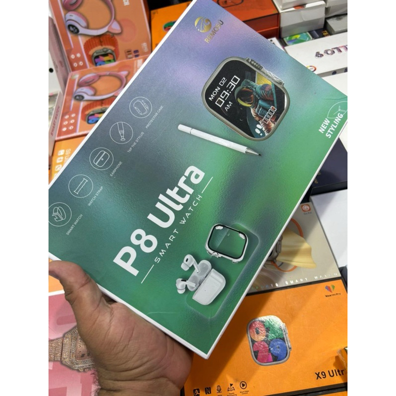 Kit Smartwatch IP8 ULTRA | Shopee Brasil