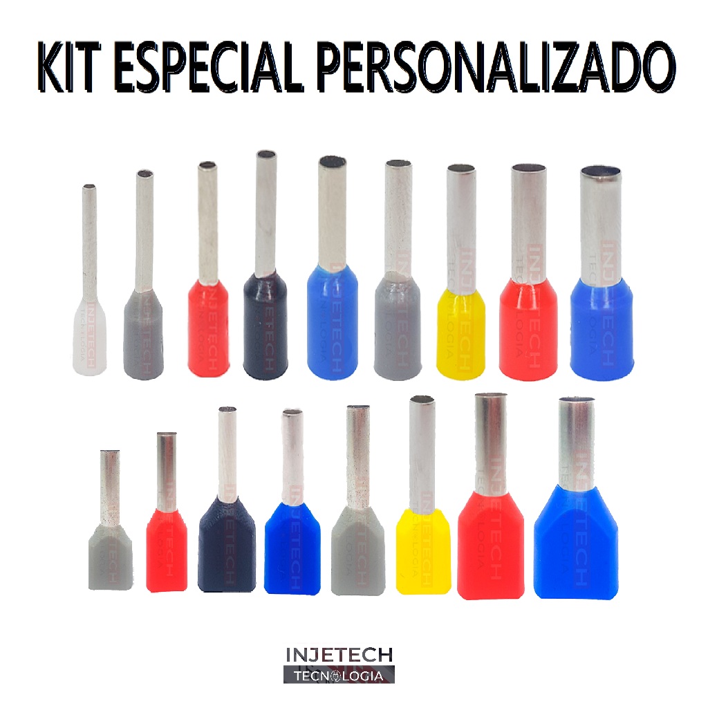 KIT ESPECIAL PERSONALIZADO TERMINAIS VARIADOS | Shopee Brasil