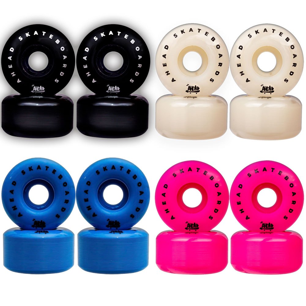 Roda de Skate Semi Profissional Bojuda Ahead Skateboard - Kit com 4 ...