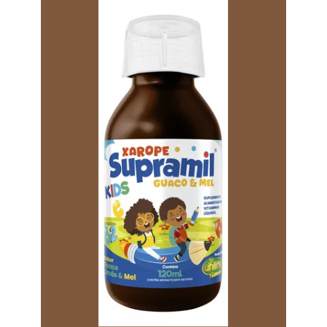 Xarope Kids Supramil Guaco, Limão e Mel 120ml Unilife | Shopee Brasil