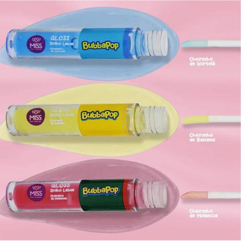Gloss brilho labial Bubba Pop | Shopee Brasil