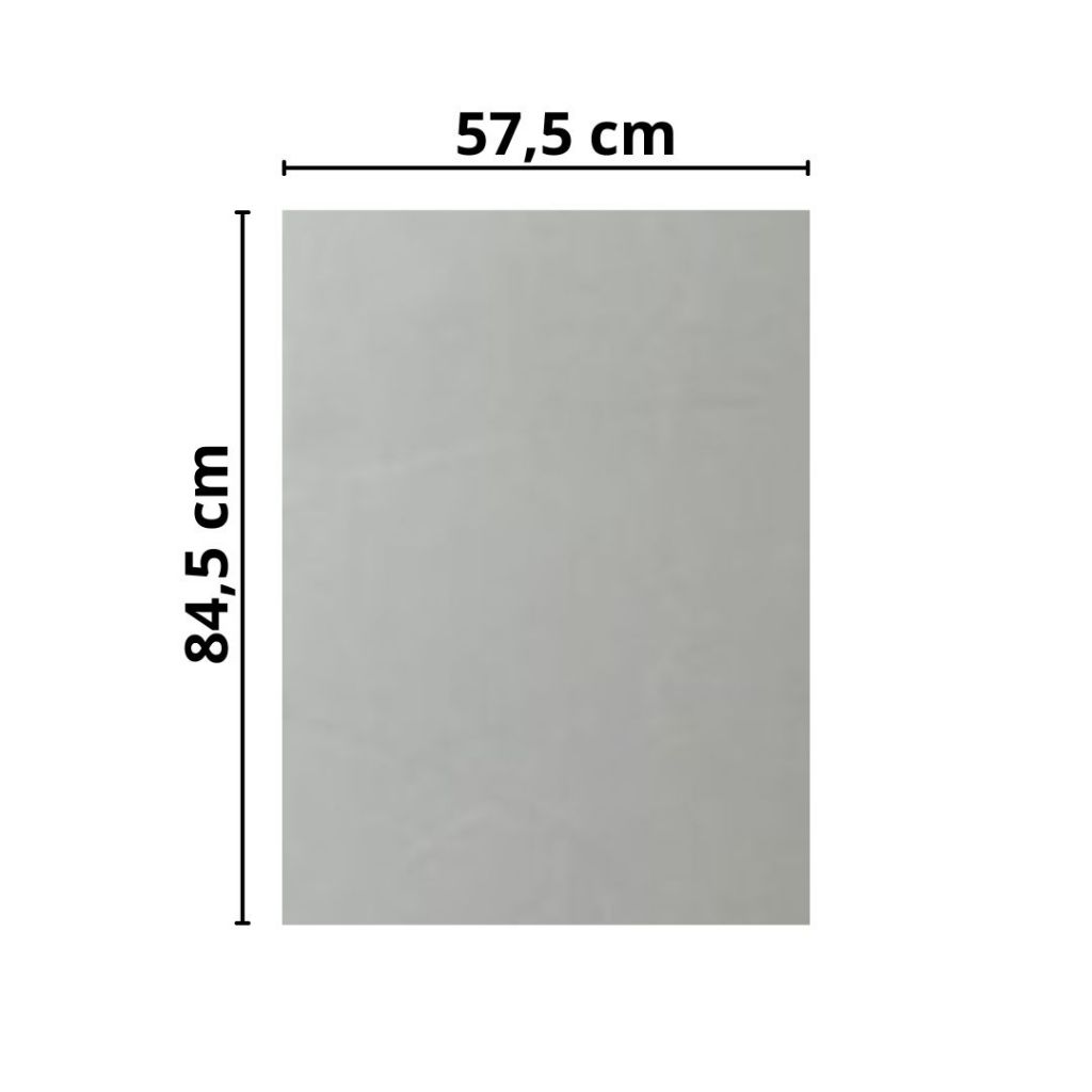 Chapa Inox 304 Fosco, medidas 84,5 cm x 57,5 cm x 1,5 mm espessura ...