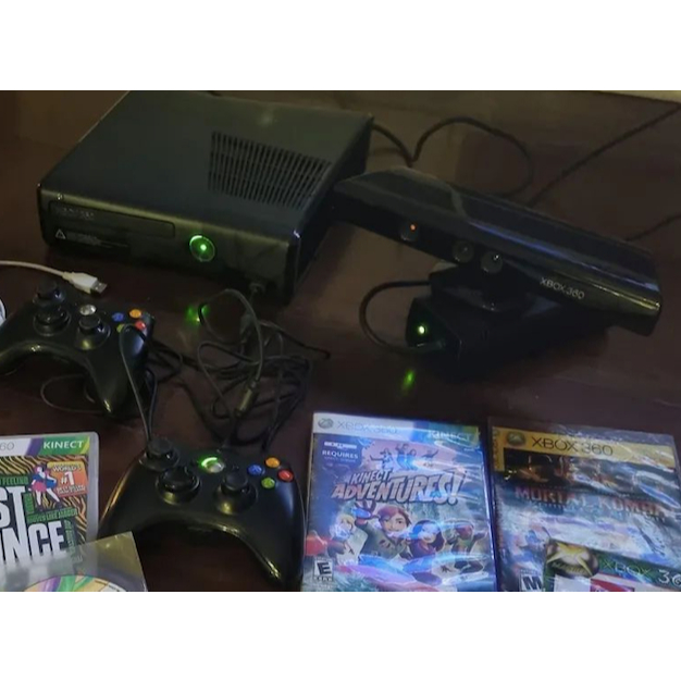 Video game Xbox 360 desbloqueado RGH e LT com Kinect | Shopee Brasil