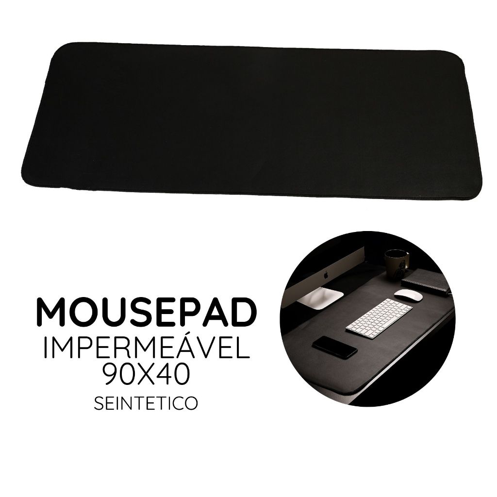 Mouse Pad Aveludado 90x40 Ideal Gamers Profissionais com Bordas ...