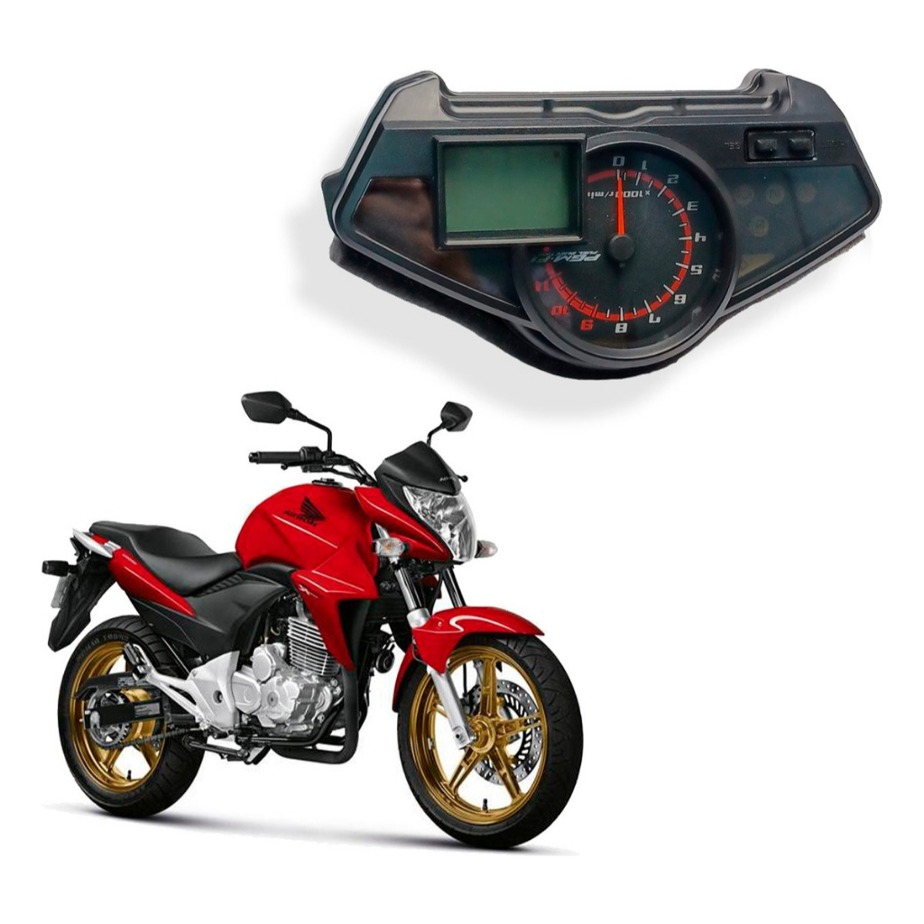 Velocímetro Digital Odômetro Tacômetro Honda Painel Completo Cb 300 ...