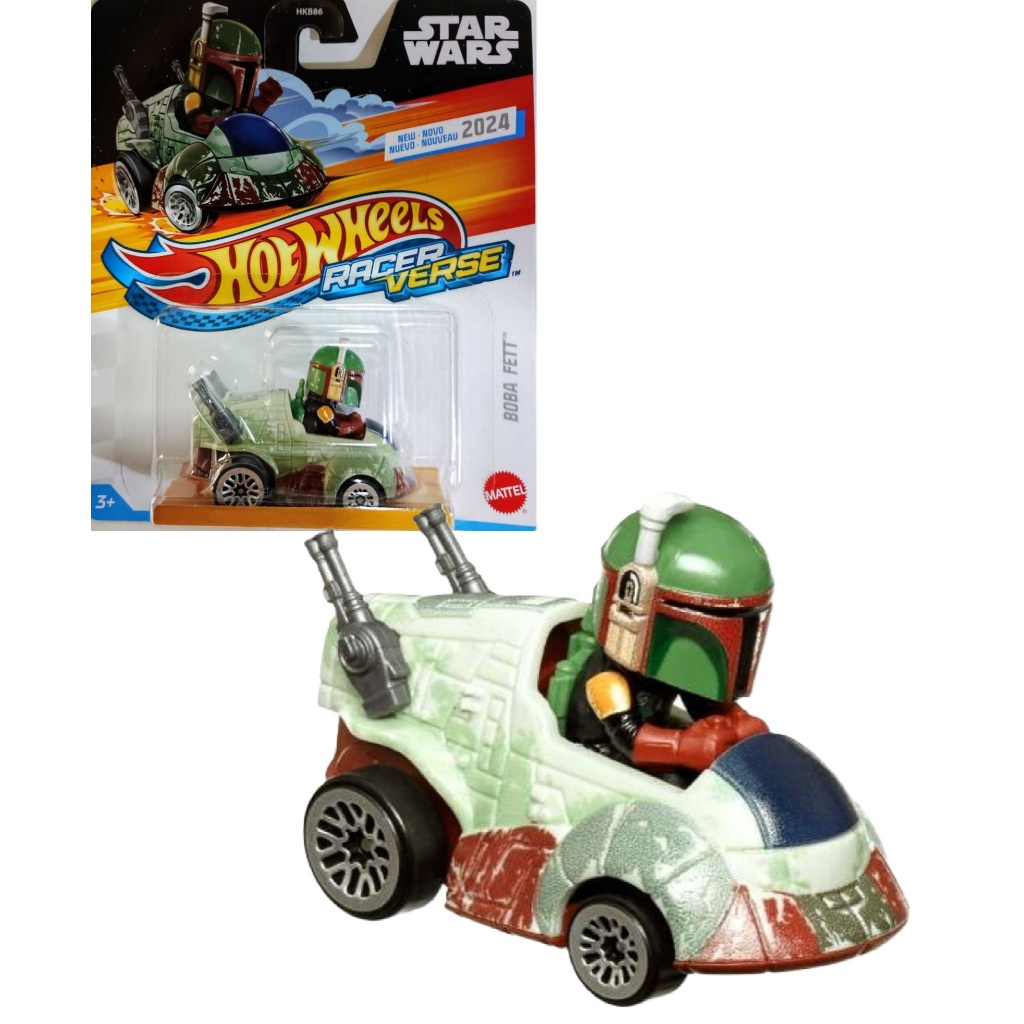 Hot Wheels RACER VERSE STAR WARS BOBA FETT / NEW 2024 (Mattel) 1/64 ...