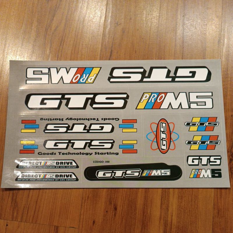 Adesivo Bicicleta Gts Pro M5 Bike | Shopee Brasil