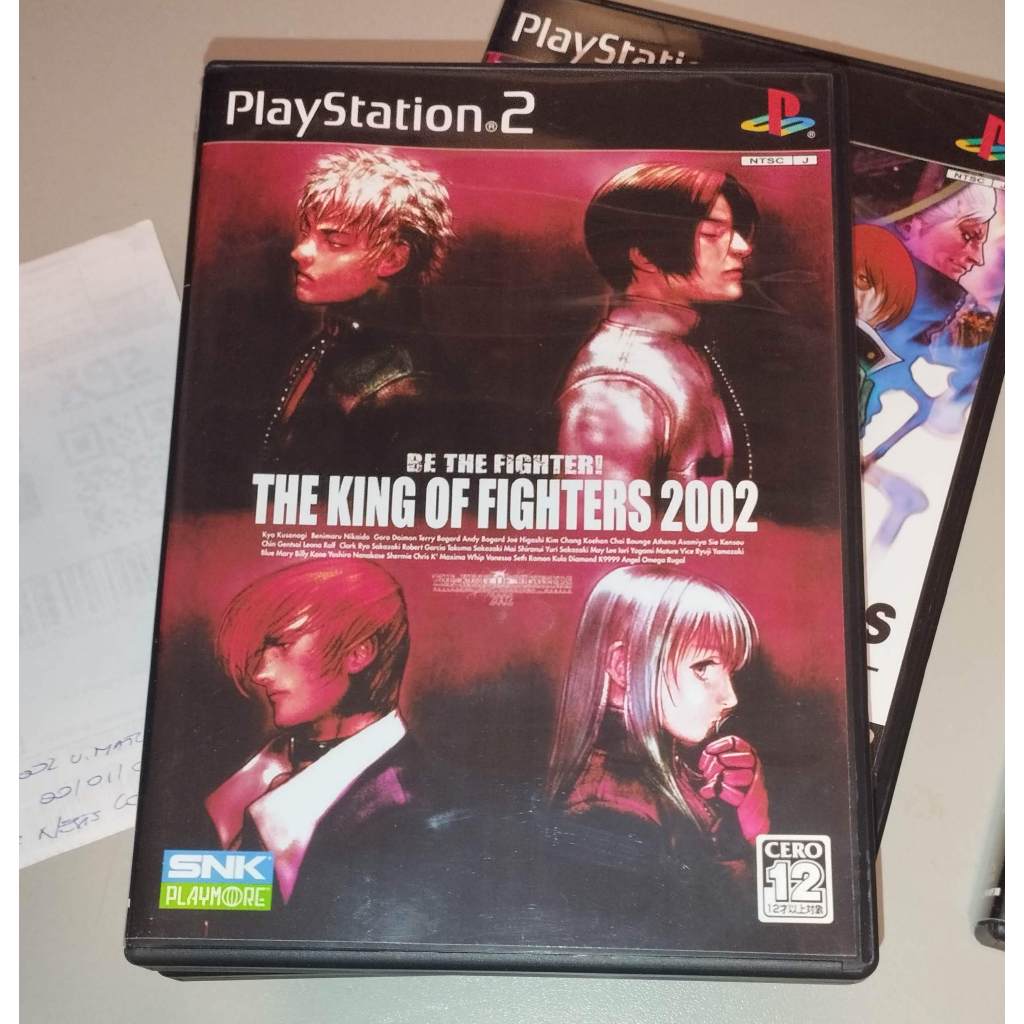 PS2 - THE KING OF FIGHTERS 2002 JAPAN COVER KOF | Shopee Brasil