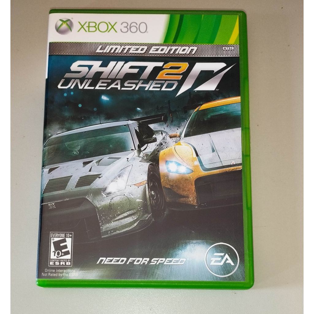 XBOX 360 - NEED FOR SPEED SHIFT 2 UNLEASHED NFS | Shopee Brasil