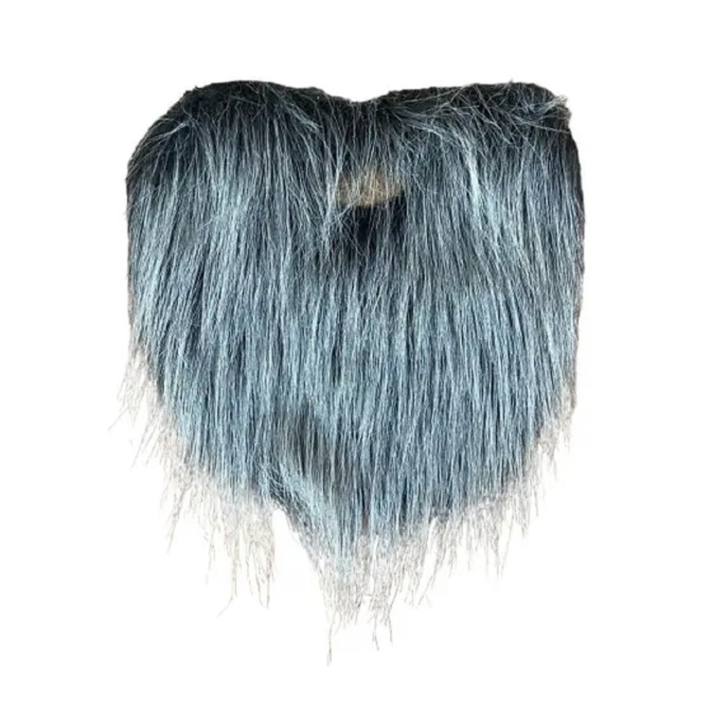 Barba Falsa de Pirata Barba Grisalha Para Fantasia Anime Cosplay ...
