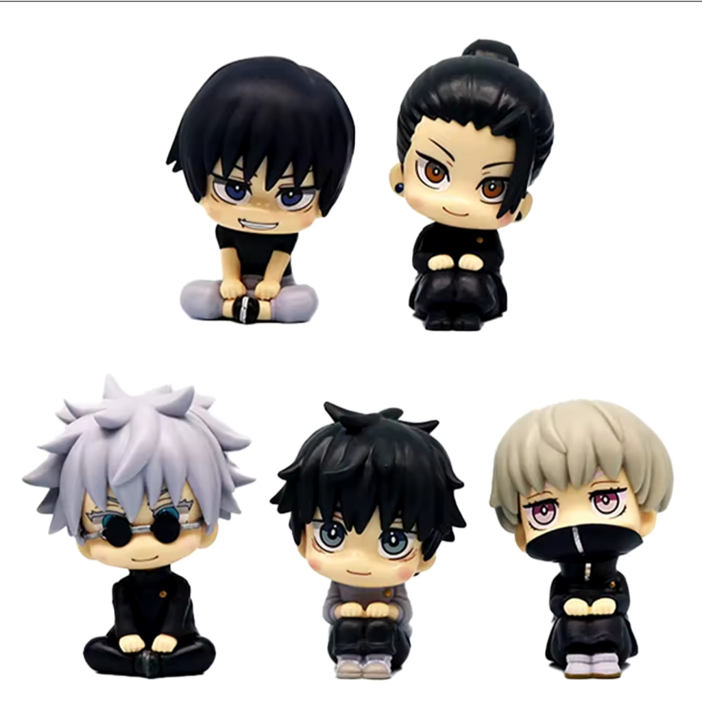 Mini Action Figures Jujutsu Kaisen - Para Coleção e Decoração | Shopee ...
