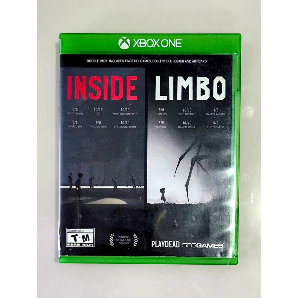 Inside + Limbo (mídia Física) - Xbox One | Shopee Brasil