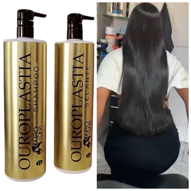 Escova progressiva sem formol selante e shampoo | Shopee Brasil