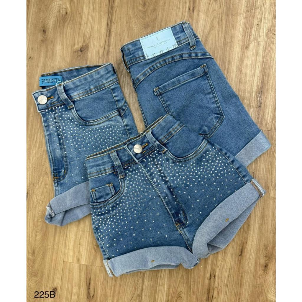 Shorts Strass Pimenta Original | Shopee Brasil