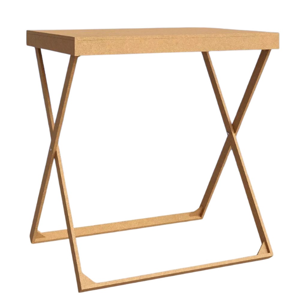 Mesa MDF Retangular - Cavalete Decoração Festa Versátil Moderno ...