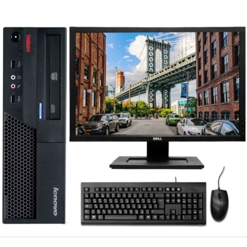 Pc Computador Completo Cpu + Monitor de 16" HD 320gb + Wifi +kit Teclado e Mouse | Shopee Brasil