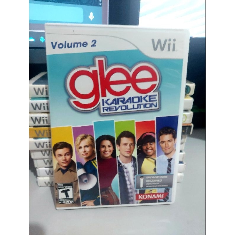 Glee Karaoke Revolution Nintendo Wii | Shopee Brasil