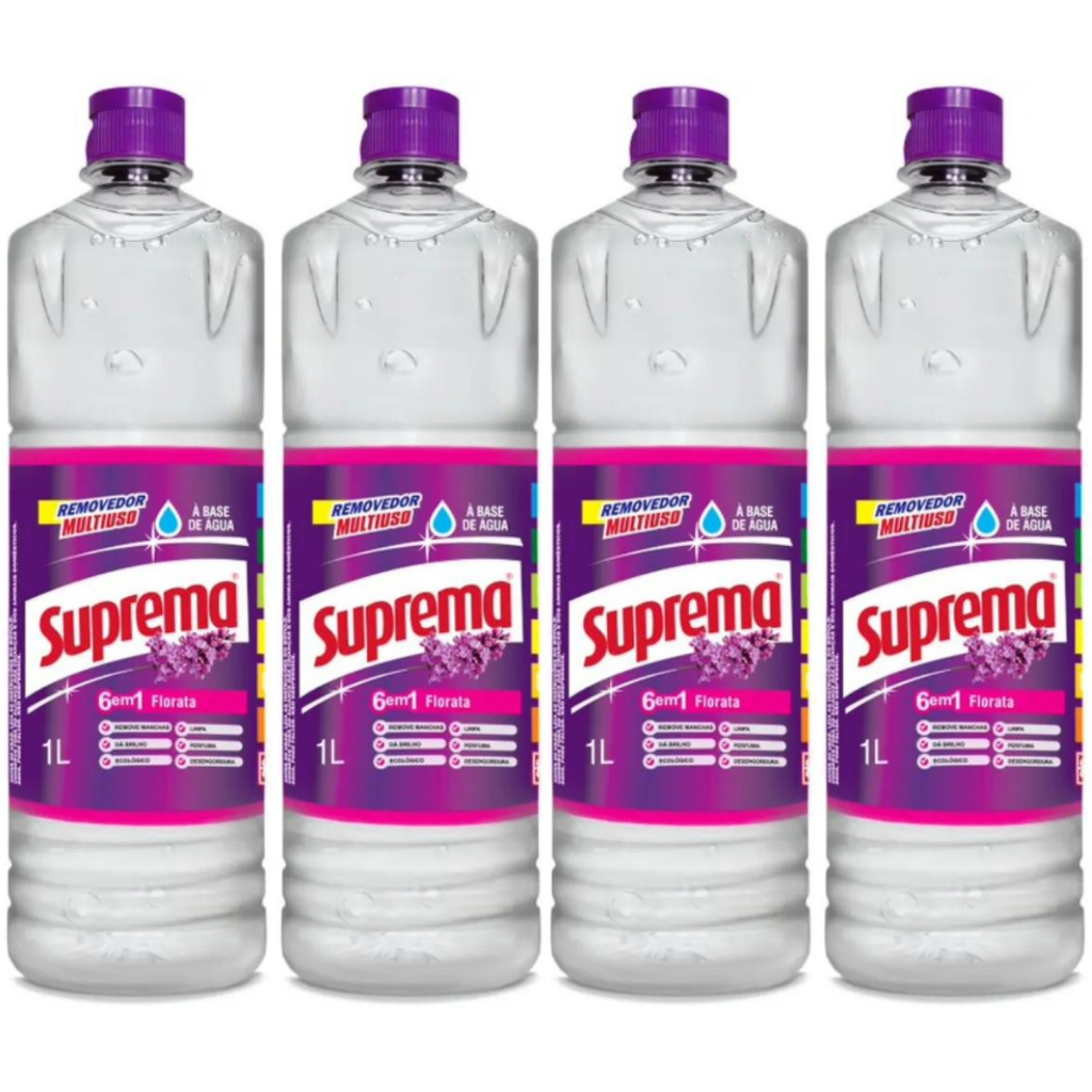 Removedor Suprema Multiuso 4 litros Limpeza Eficiente e Ecológica 6x1 ...