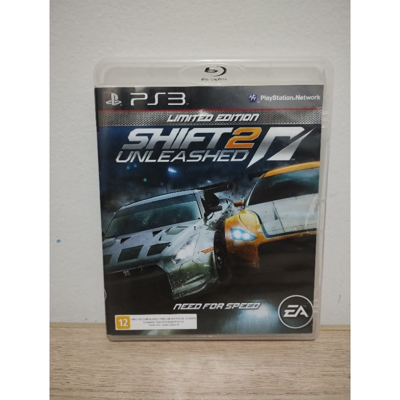 Need For Speed Shift 2 Unleashed Limited Edition PS3 mídia física | Shopee Brasil