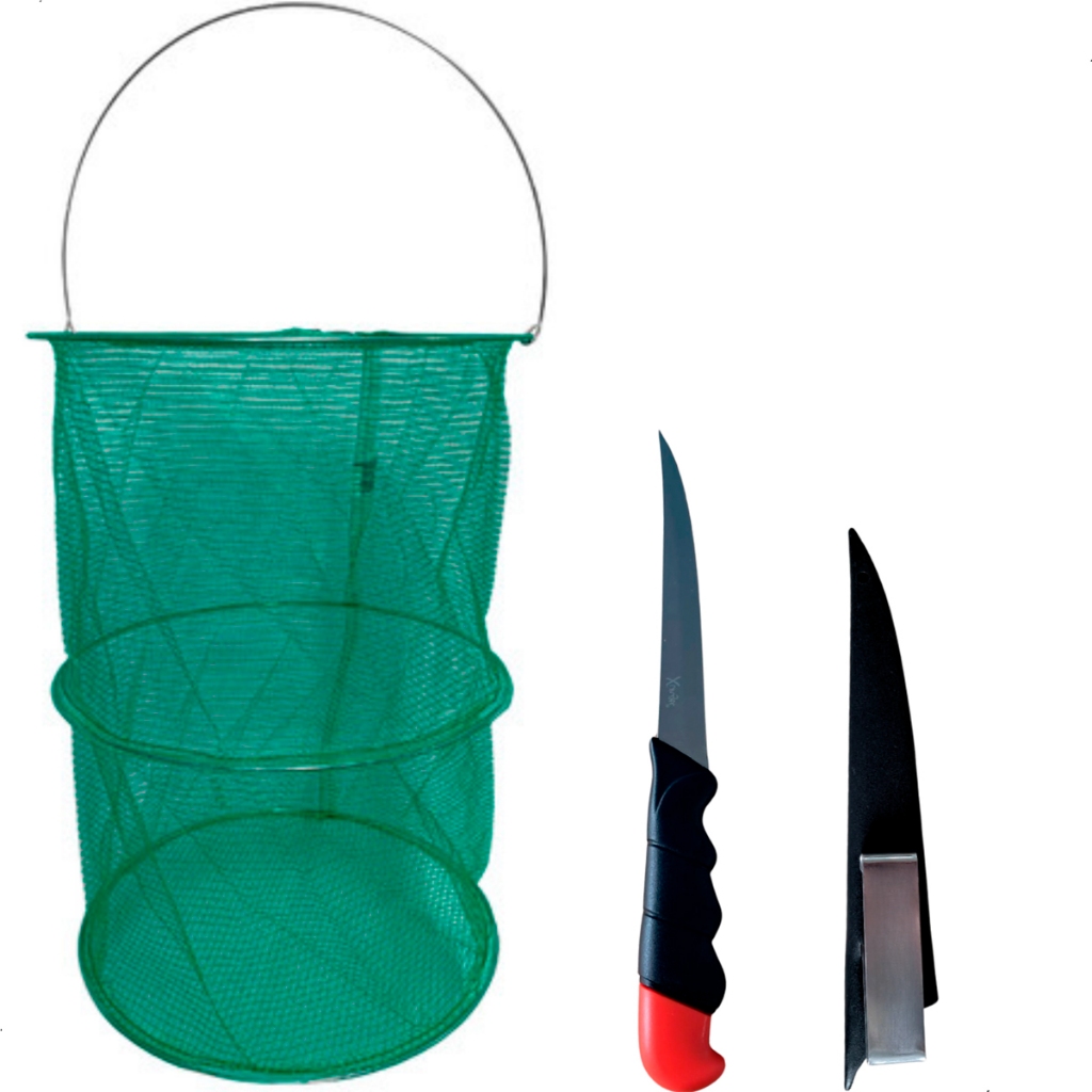 Kit Sambura Nylon Tampa N02 + Faca Fileteira Xv2605 Xingu | Shopee Brasil